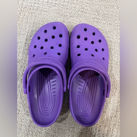 CROCS | Shoes | Crocs Purple Classic Mules Clogs | Poshmark